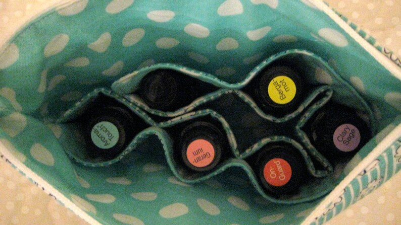 Essential Oil Travel Bag, Doterra Travel Case, Young Living Oils Pouch ...