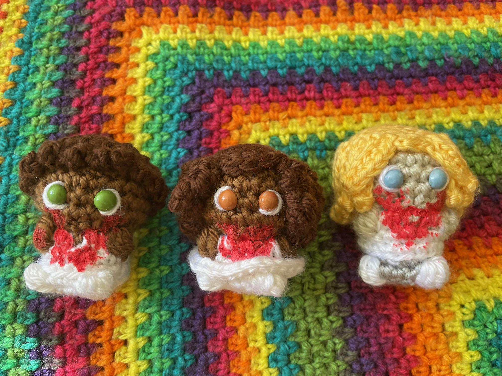 IWTV Unholy Family Crochet Dolls| (2 Inches) MADE to ORDER - Etsy