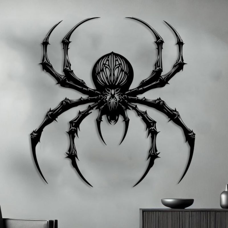 Spider Metal Sculpture - Etsy