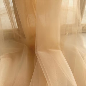 Champagne Tulle,wedding Tulle Fabric,bridal Veil Fabric,skirt Tulle ...