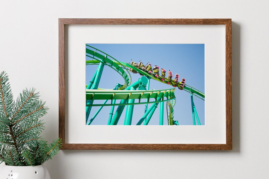 Cedar Point Raptor Roller Coaster Poster Print or Canvas - Etsy