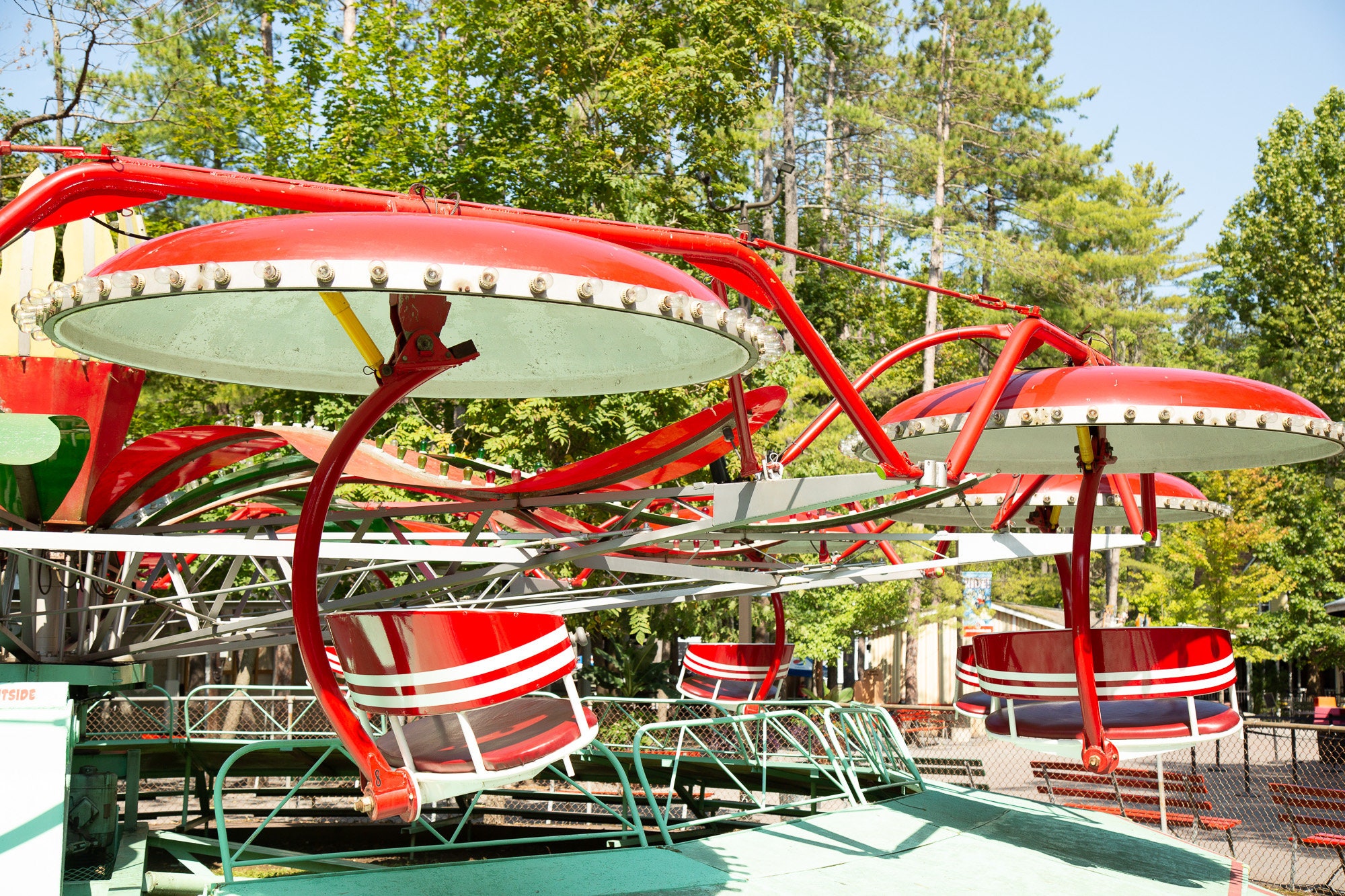 Knoebels Paratrooper Ride Poster Print or Canvas - Etsy