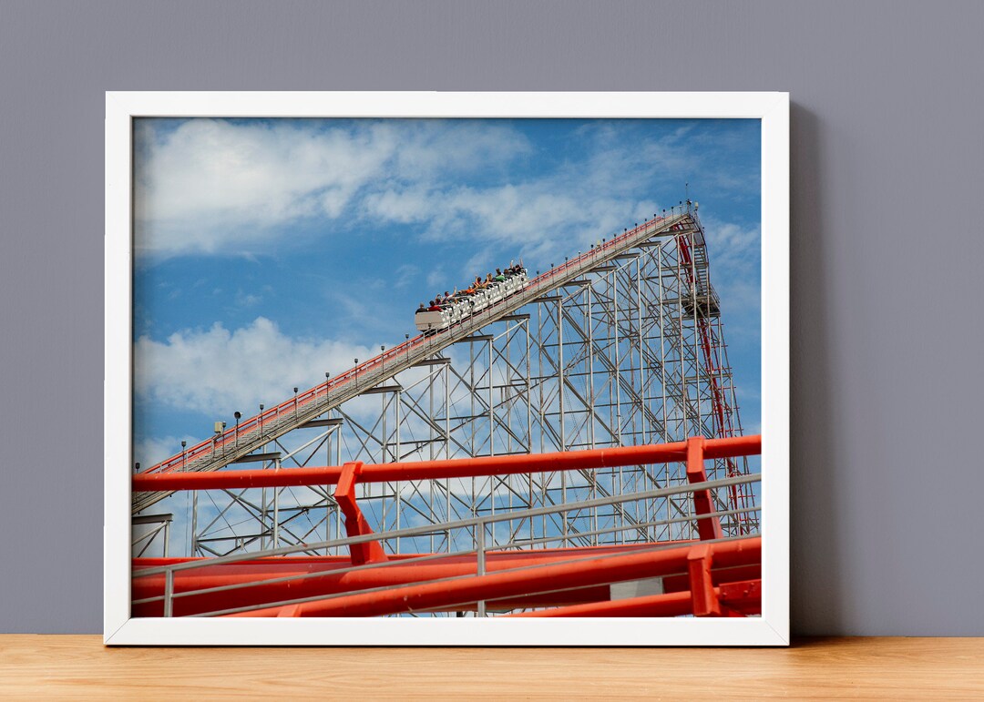 Cedar Point Magnum Roller Coaster Poster Print or Canvas - Etsy