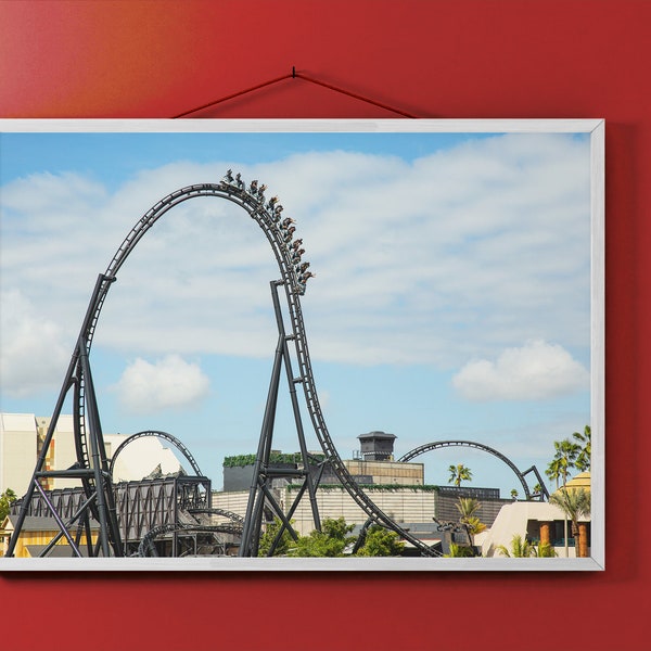 Velocicoaster Poster - Etsy