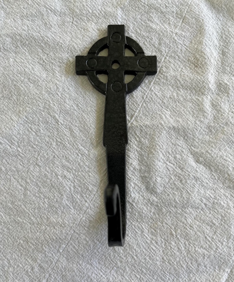 Hook, Celtic Cross, Hand Forged - Etsy