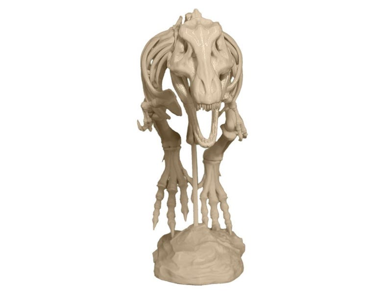 T-rex Full Skeleton 3D STL File for 3D Printing, Highly Detailed ...