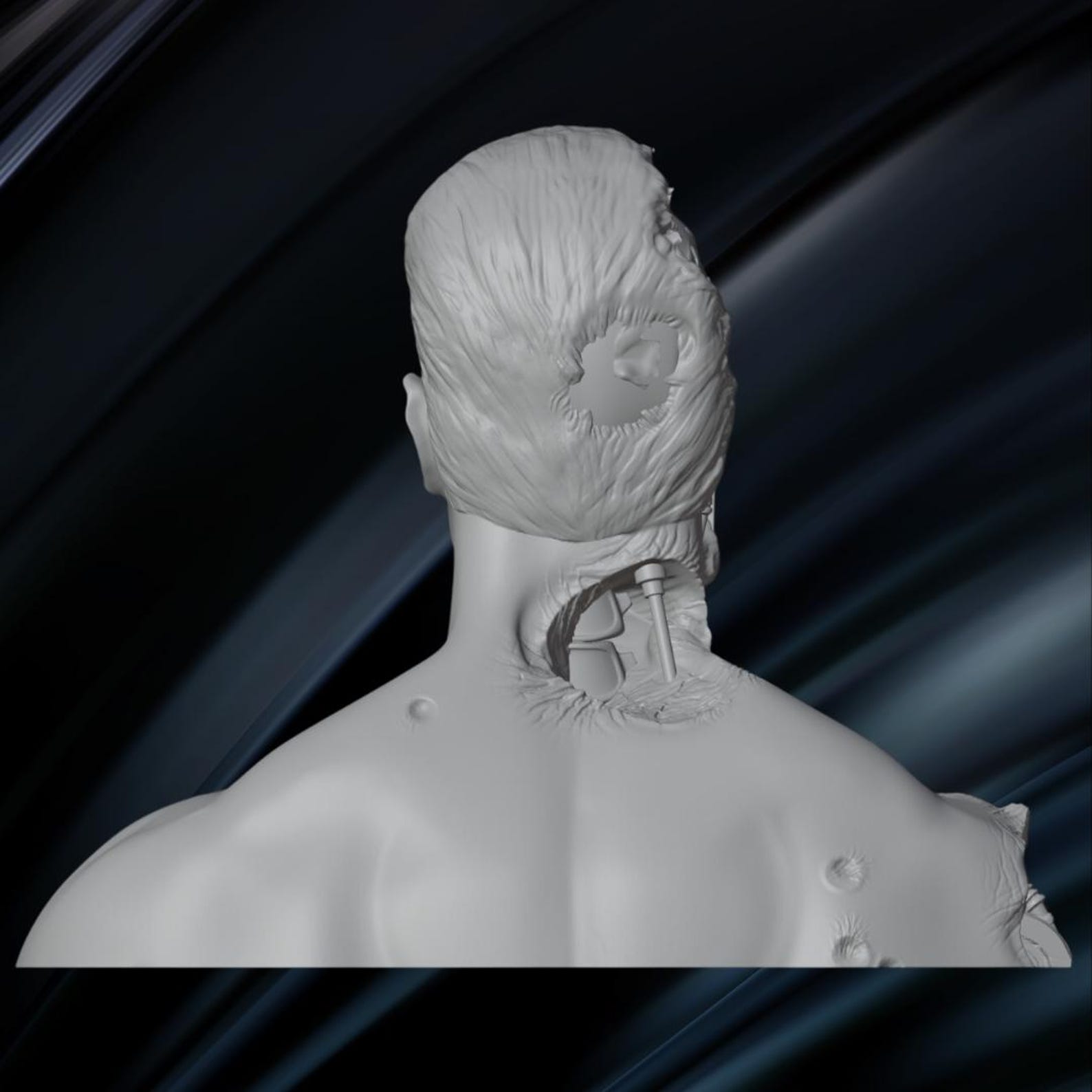 Terminator T-800 Hybrid Model STL File: 3D Printing Collectible ...