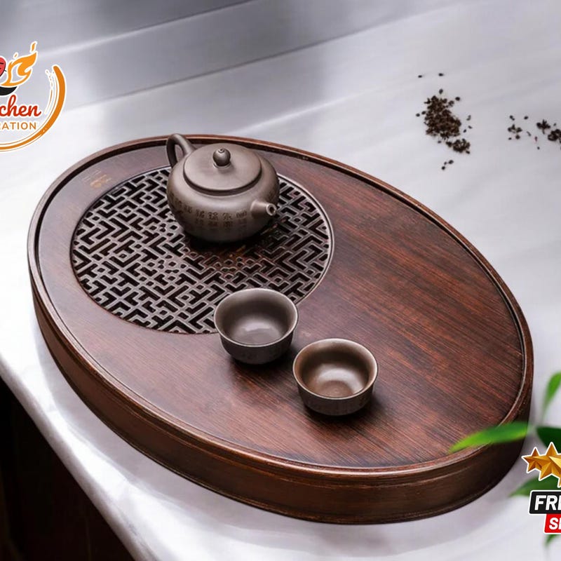 Tea Tray With Drainage - Etsy