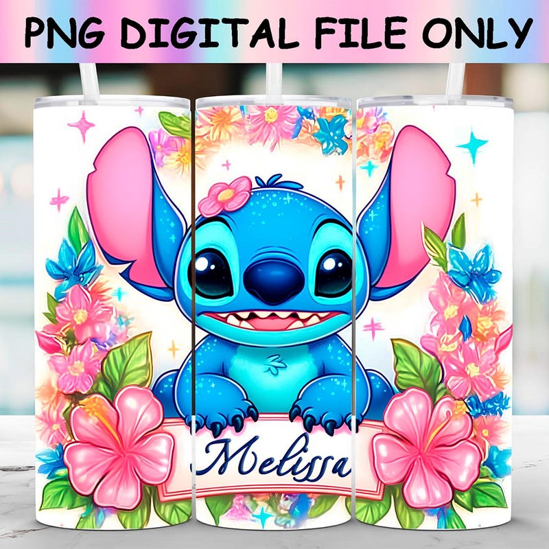 Stitch nombre personalizado - Etsy México