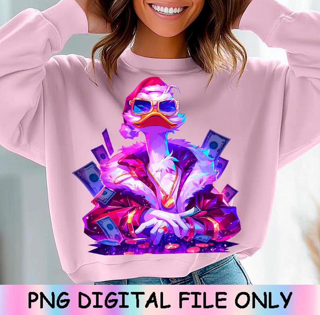 Scrooge Mcduck With Money Cash Png, Funny Scrooge Png Shirt Design ...