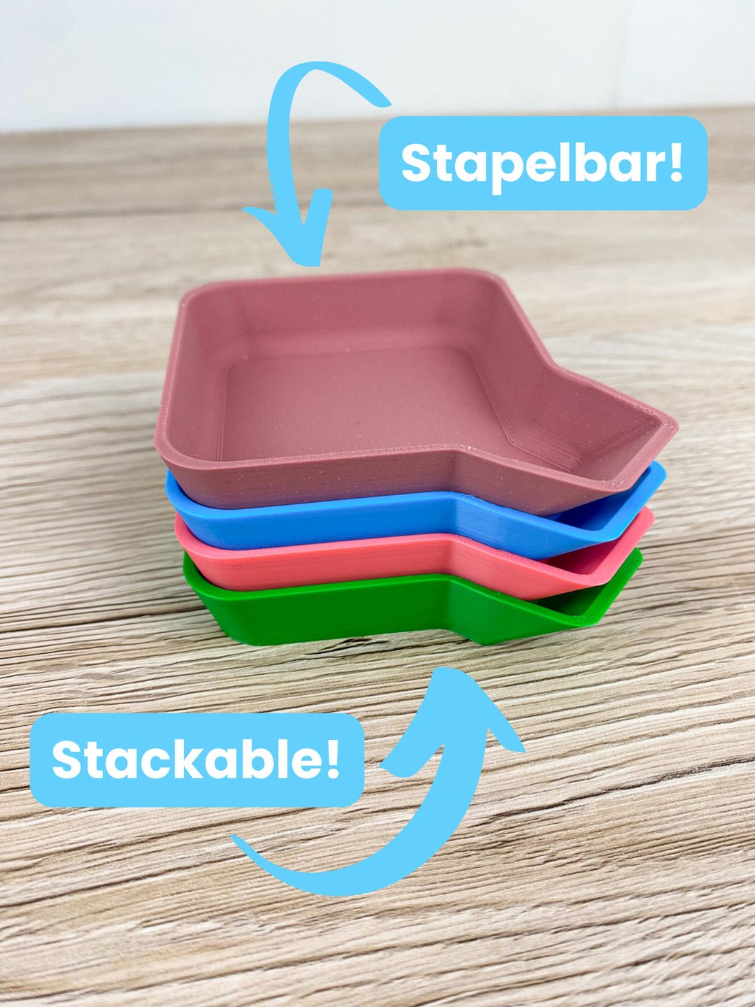 Token Trays With Funnel - Token Tray Stackable - Universal Board Game ...