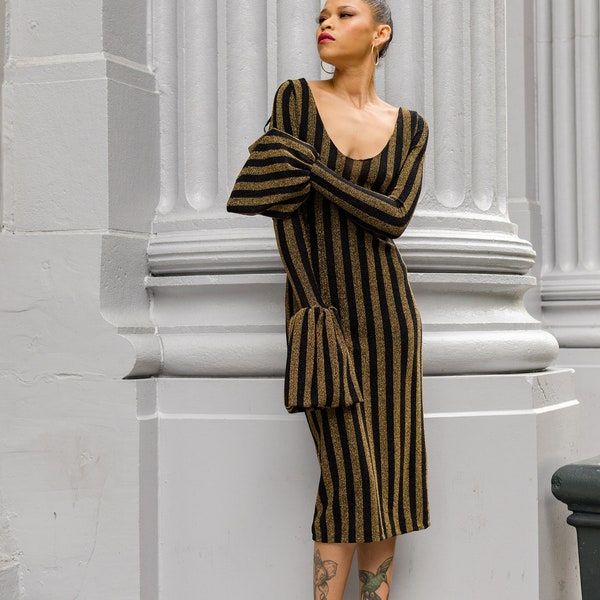 Bell Sleeve Dress - Etsy