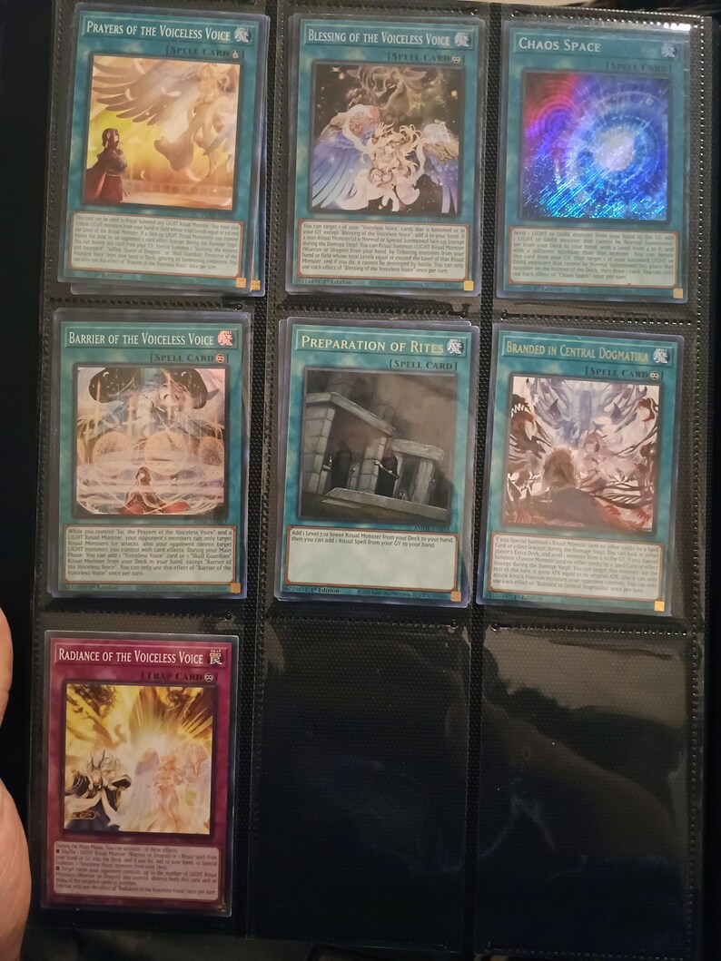 Yu-gi-oh Deck Core voiceless Voice - Etsy