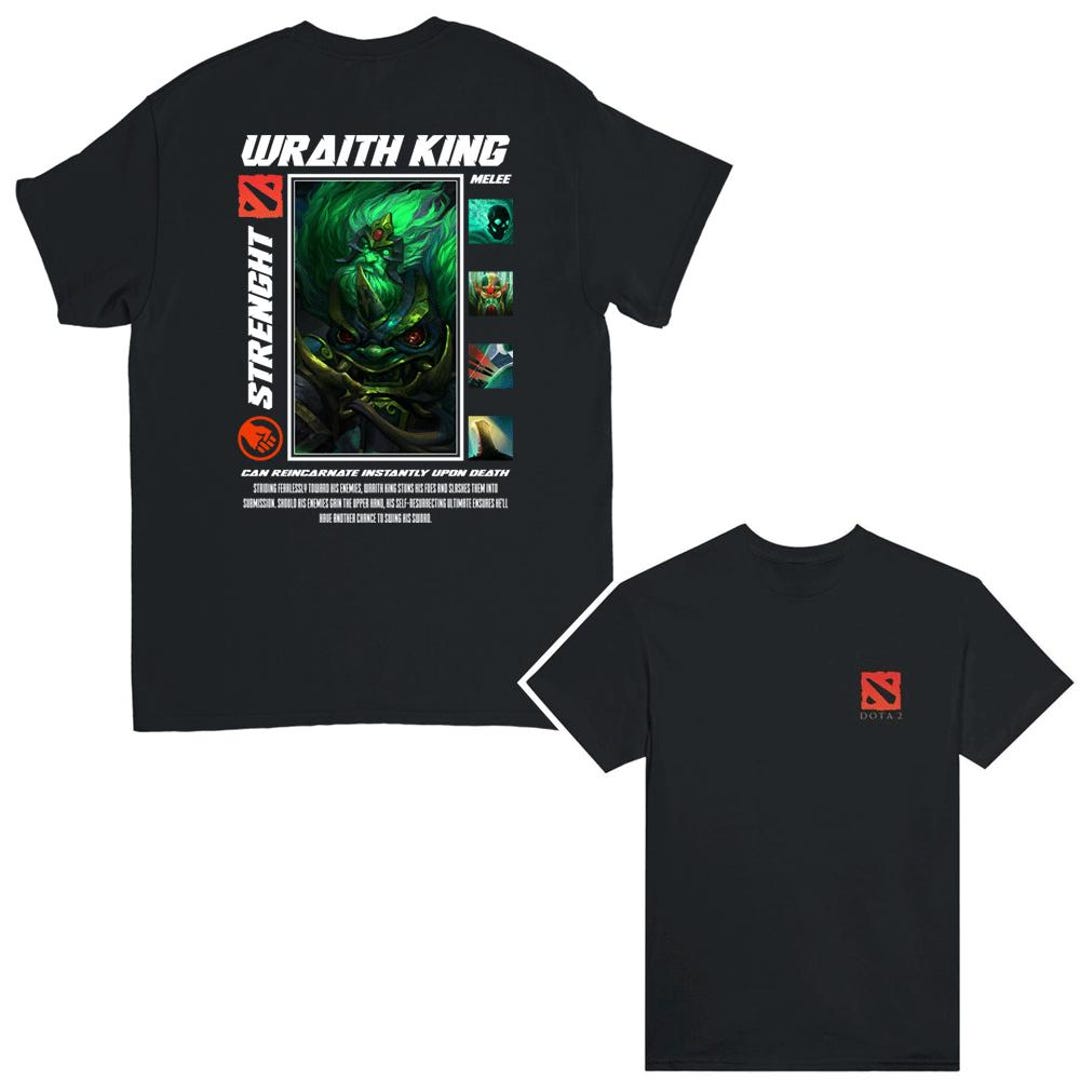 T-shirt Dota 2 Classic WRAITH KING - Etsy