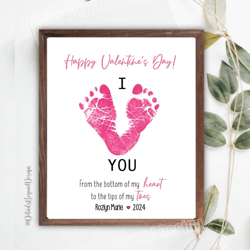 I Love You From the Tips of My Toes - Etsy