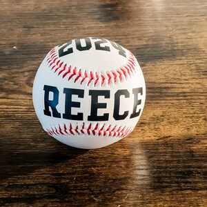 Set of 12 With Express Mail Custom Baseball With Name and Year Baseball ...