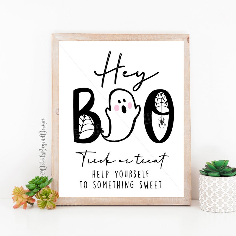 Halloween Help Yourself Signs - Etsy