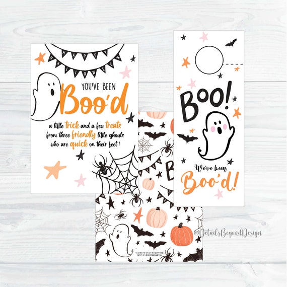 Co-Worker_three gouls - You've Been Boo'd Printable - Halloween Booed ...