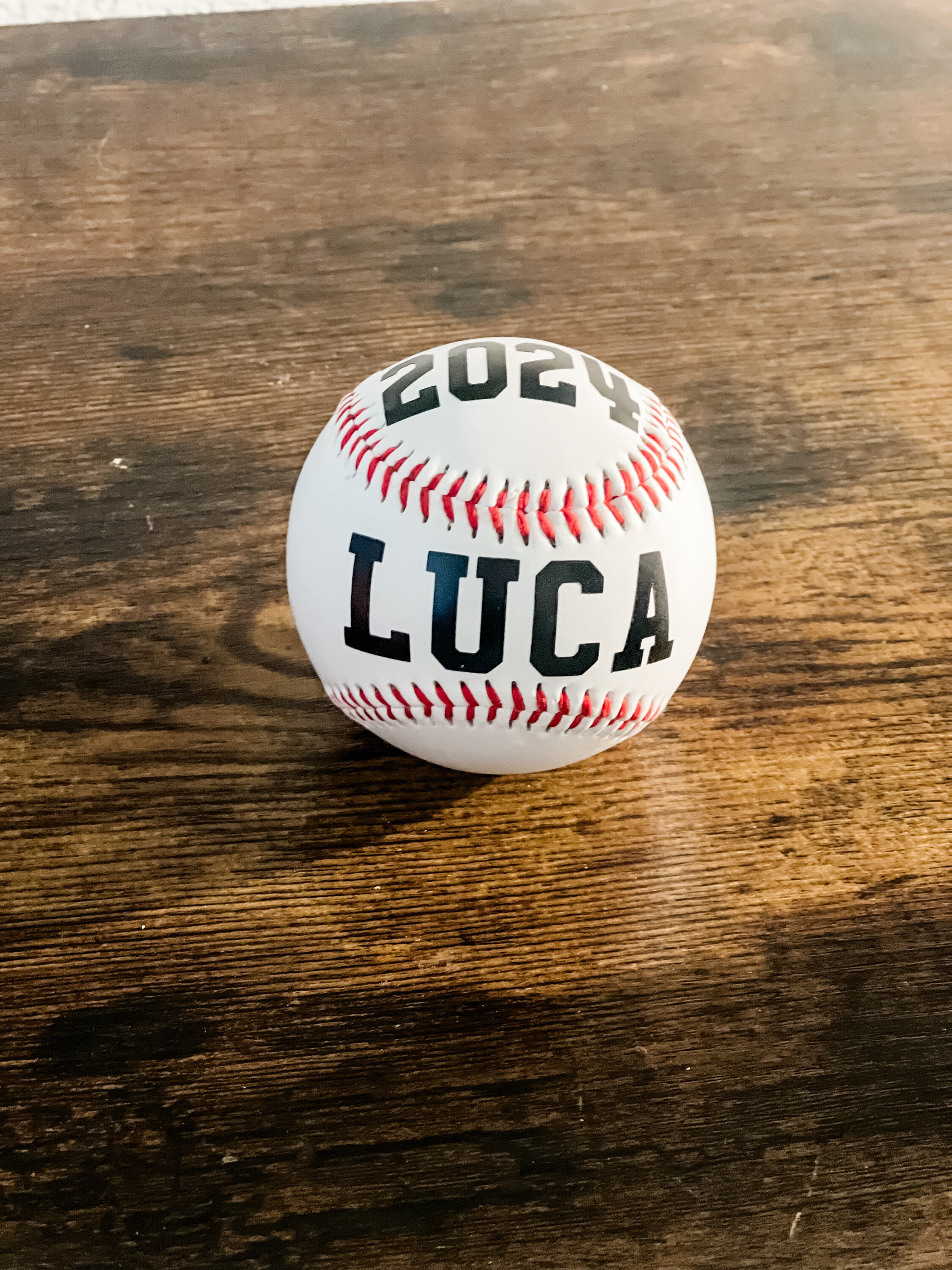 Custom Baseball With Name and Year - Baseball Gift - Coach Gift ...