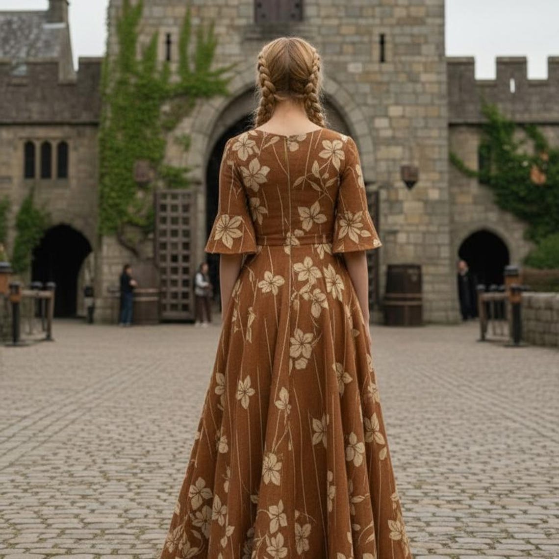 Medieval Costume Pattern PDF | DIY Historical Dress | Beginner Sewing ...