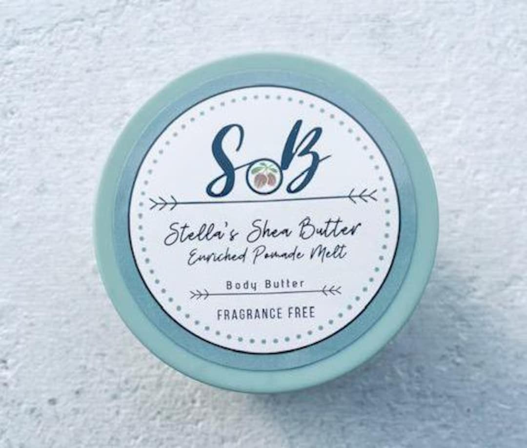 Stella's Organic Shea Butter- Fragrance Free - Etsy
