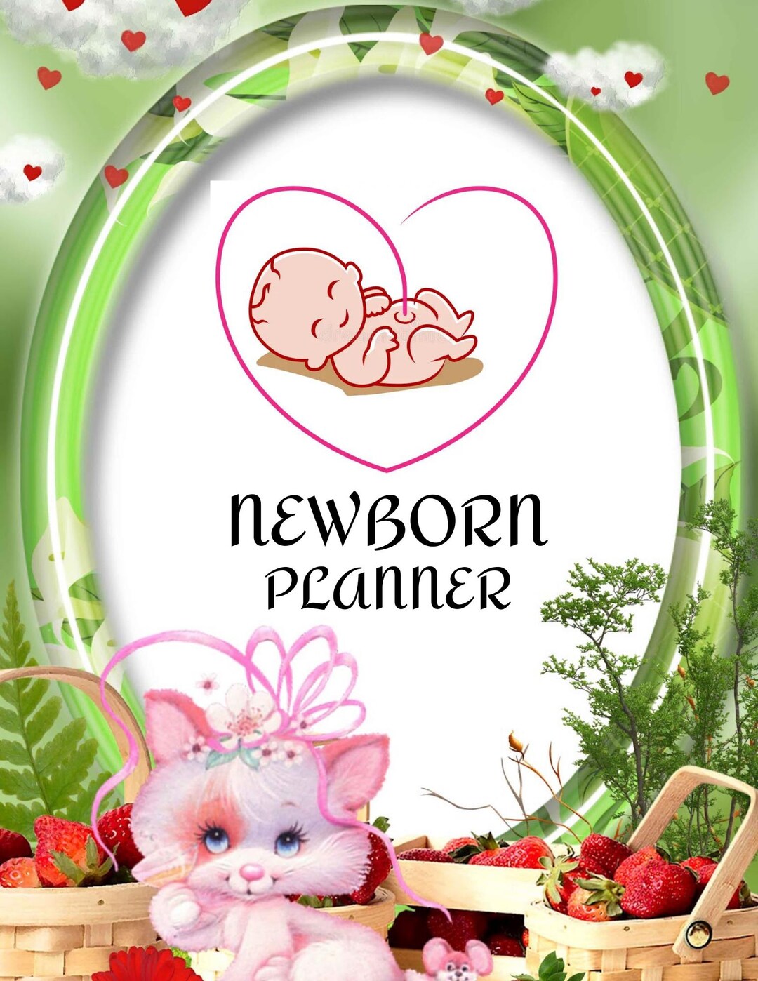 The "newborn Planner" is a Digital Guide - Etsy