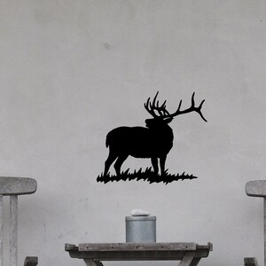 Bull Elk Your Choice of 1 Vinyl Decal - Etsy