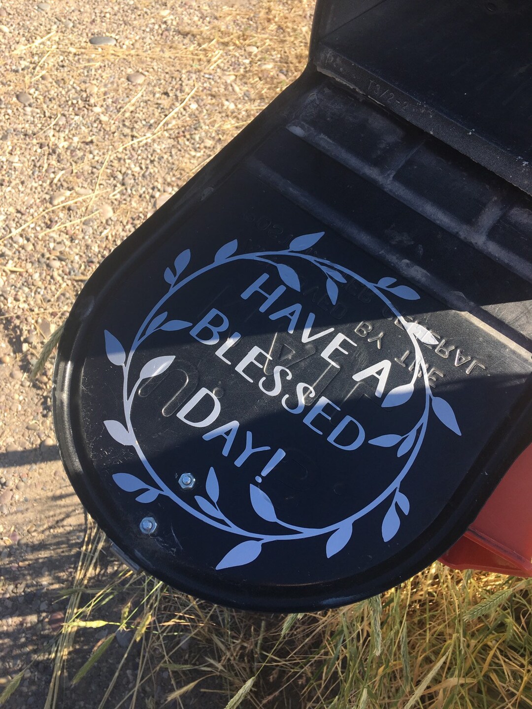 Have a Blessed Day Vinyl Decal - Mailbox Decal- Mailbox - Sticker ...