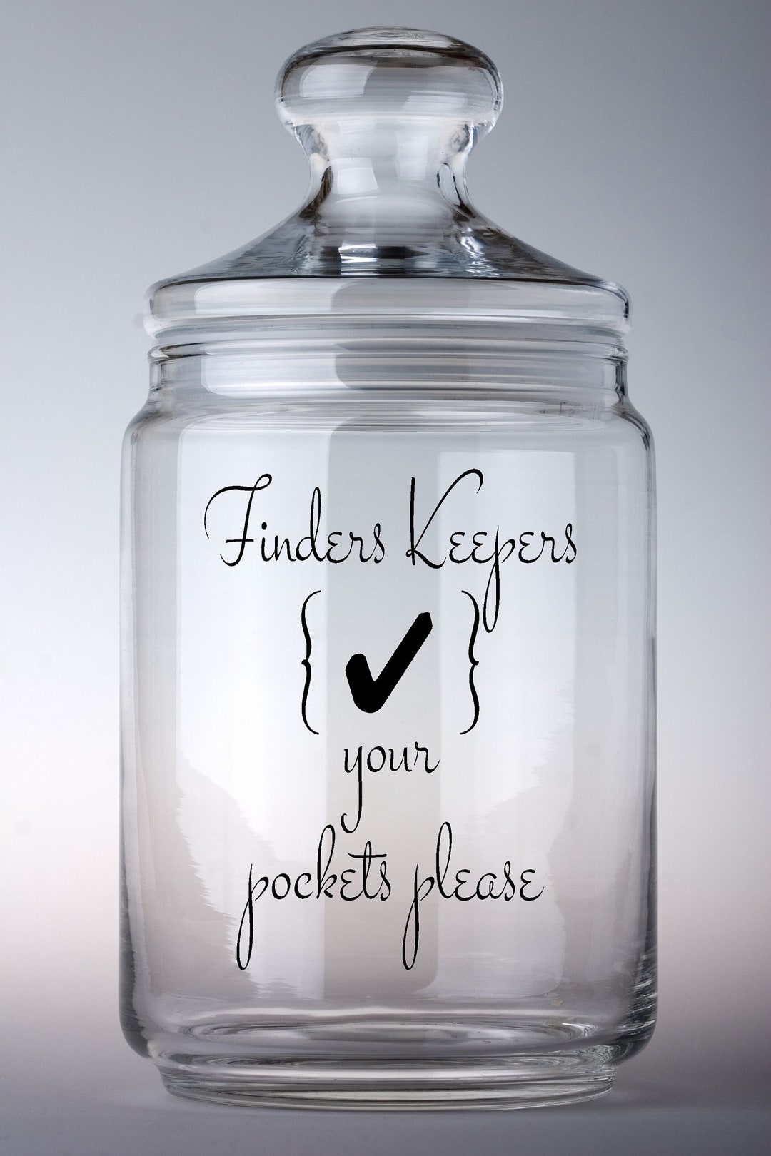 Finders Keepers Check Your Pockets Please Vinyl Decal - Etsy
