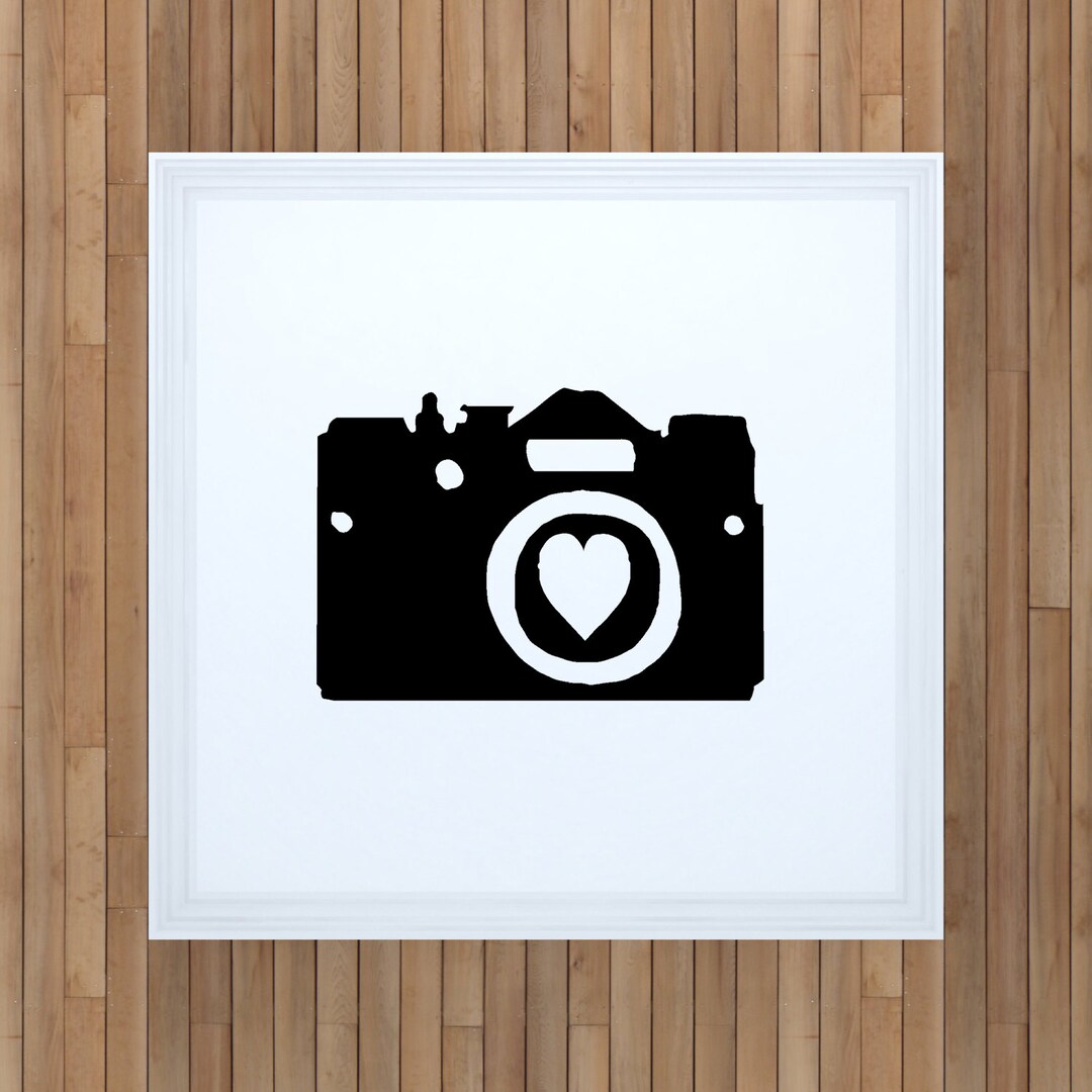 Camera Vinyl Decal, Photography Decal, Camera, Vinyl Decor, Car Decal ...