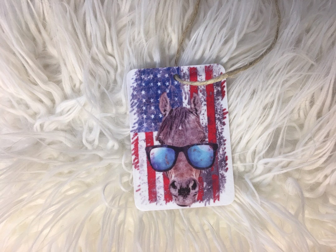 American Horse Freshener -custom Car Scent - Car Air Freshener ...