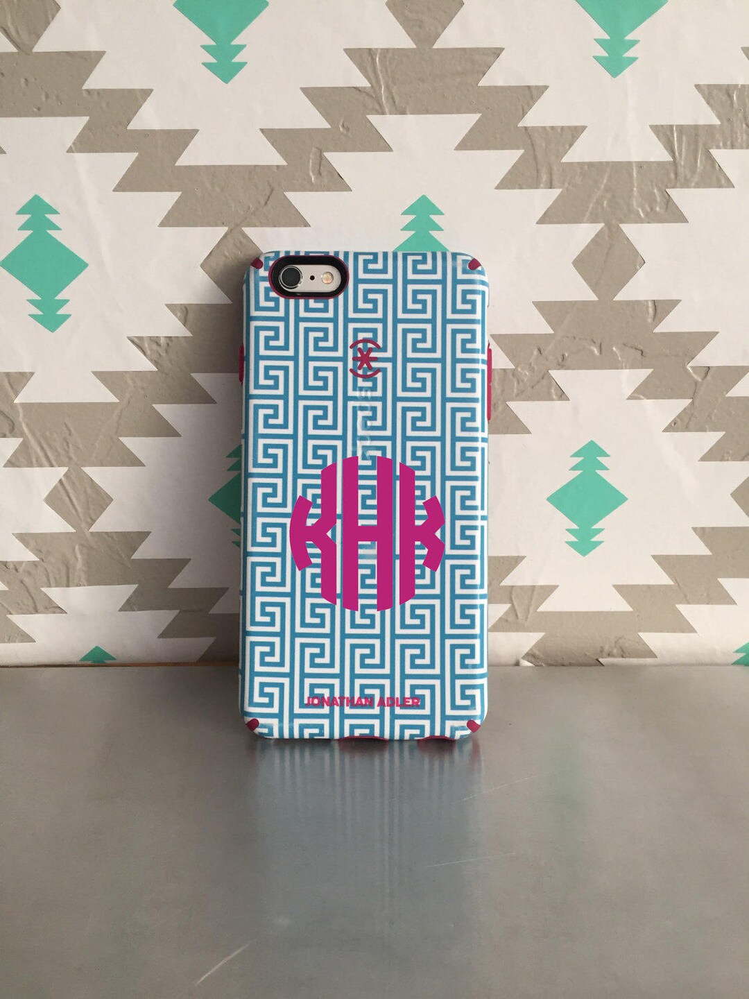 Monogram Vinyl Decal for Cell Phones, Electronic Devices, Water Bottles ...