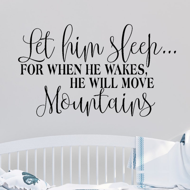 Let Him Sleep - Etsy