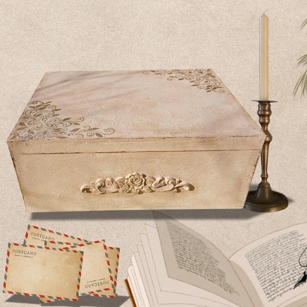 Vintage Memory Box - Vintage Keepsake Box - Special Edition With ...