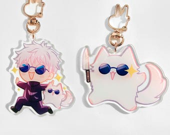 Jujutsu Kaisen Gojo Keychains - Etsy