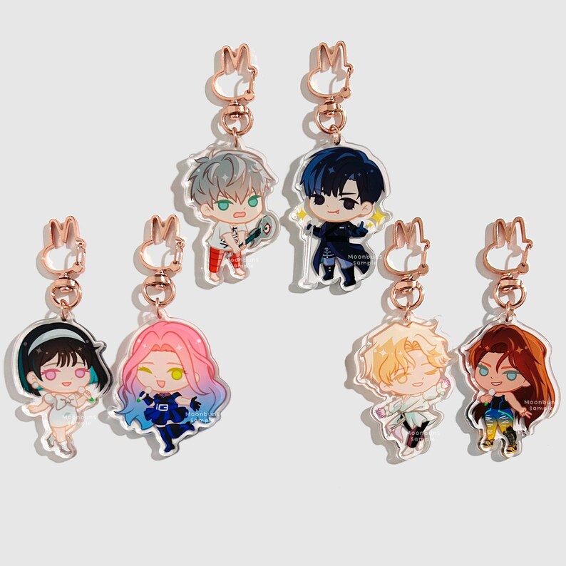 Alien Stage Acrylic Keychains, Ivan, Till, Mizi, Sua, Luka, Hyuna, by ...