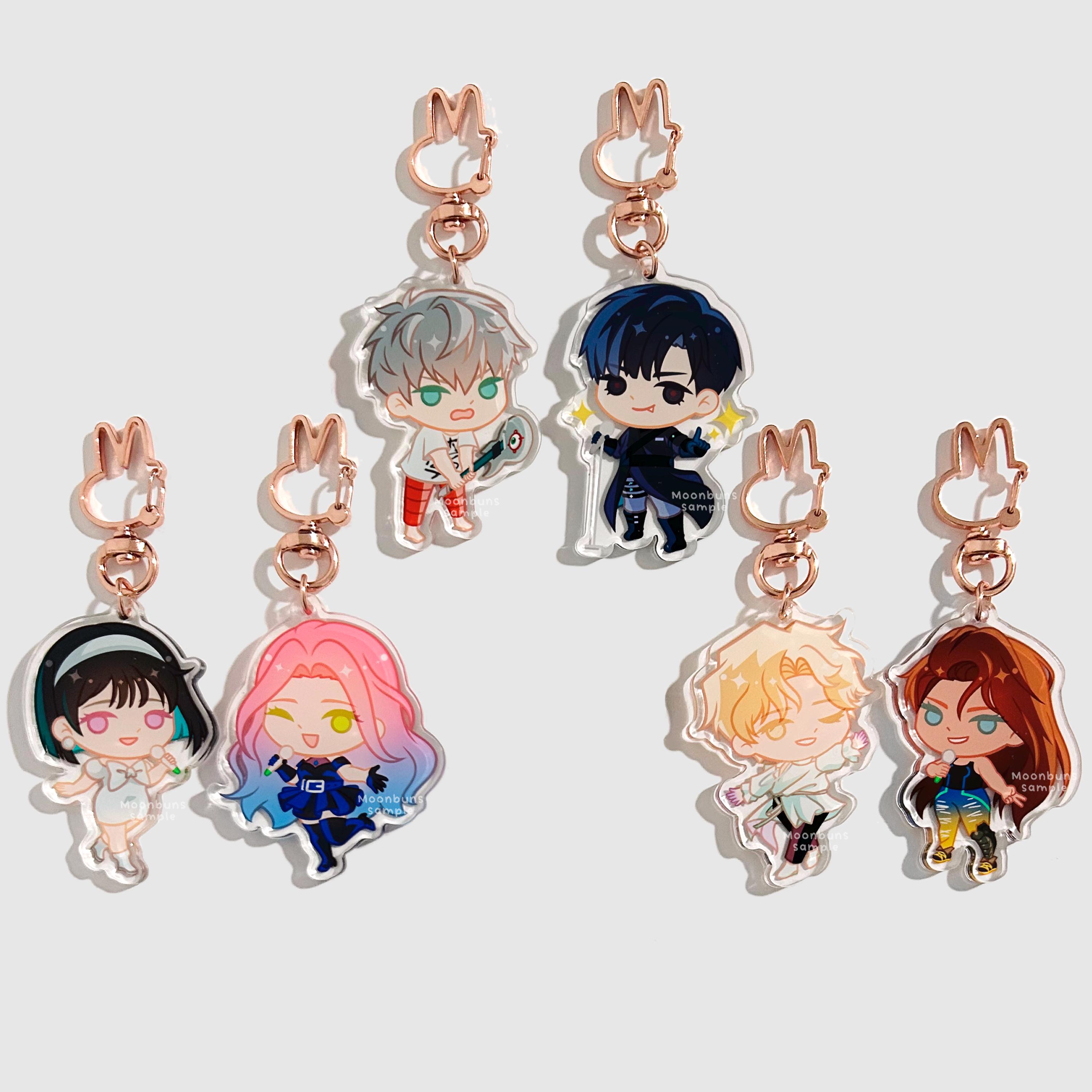 Alien Stage Acrylic Keychains, Ivan, Till, Mizi, Sua, Luka, Hyuna, by ...