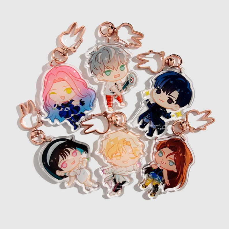 Alien Stage Acrylic Keychains, Ivan, Till, Mizi, Sua, Luka, Hyuna, by ...