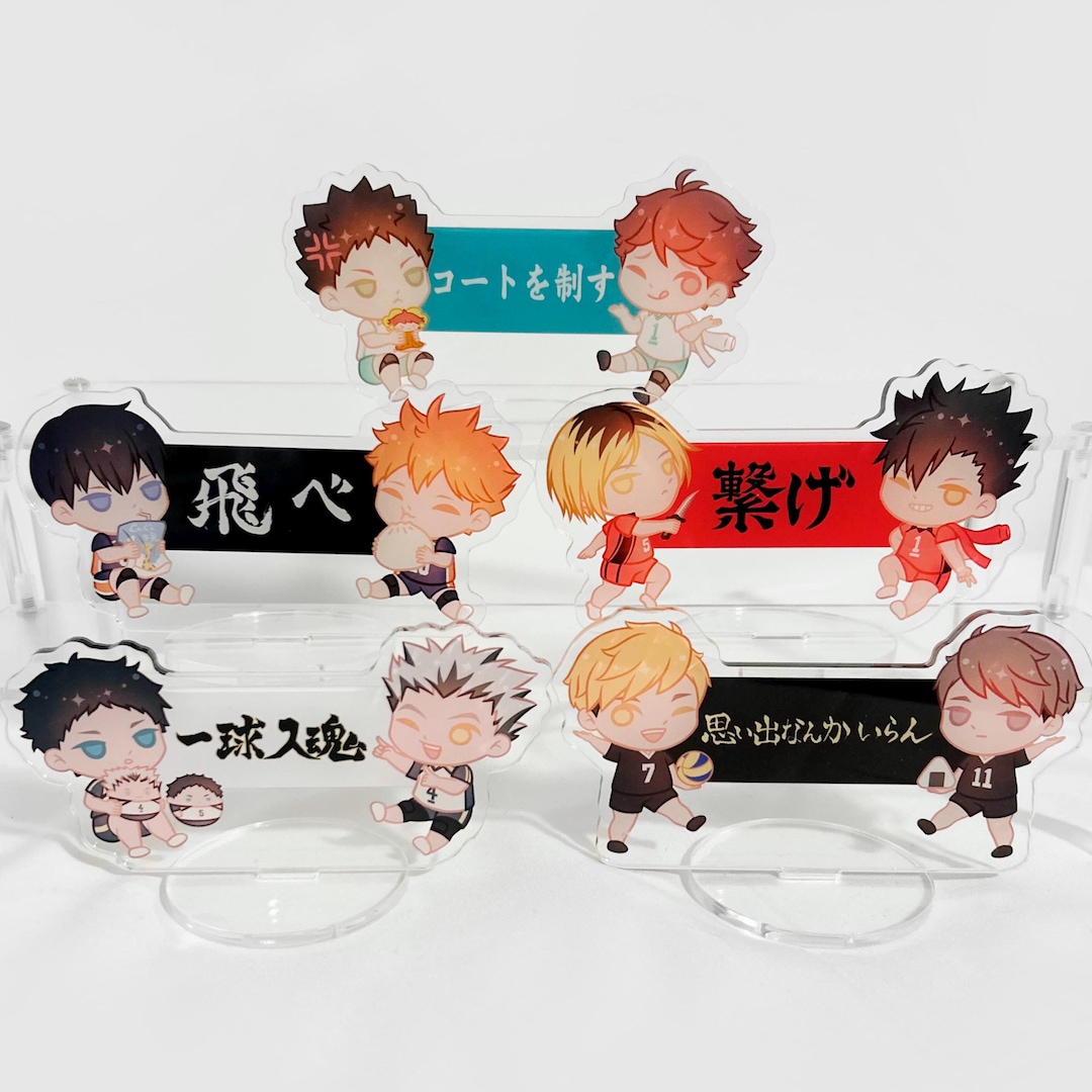 Haikyuu Acrylic Standee | Hinata Kageyama | Kuroo Kenma | Oikawa ...