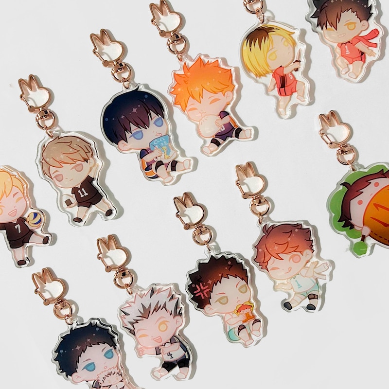Haikyuu Keychain - Etsy