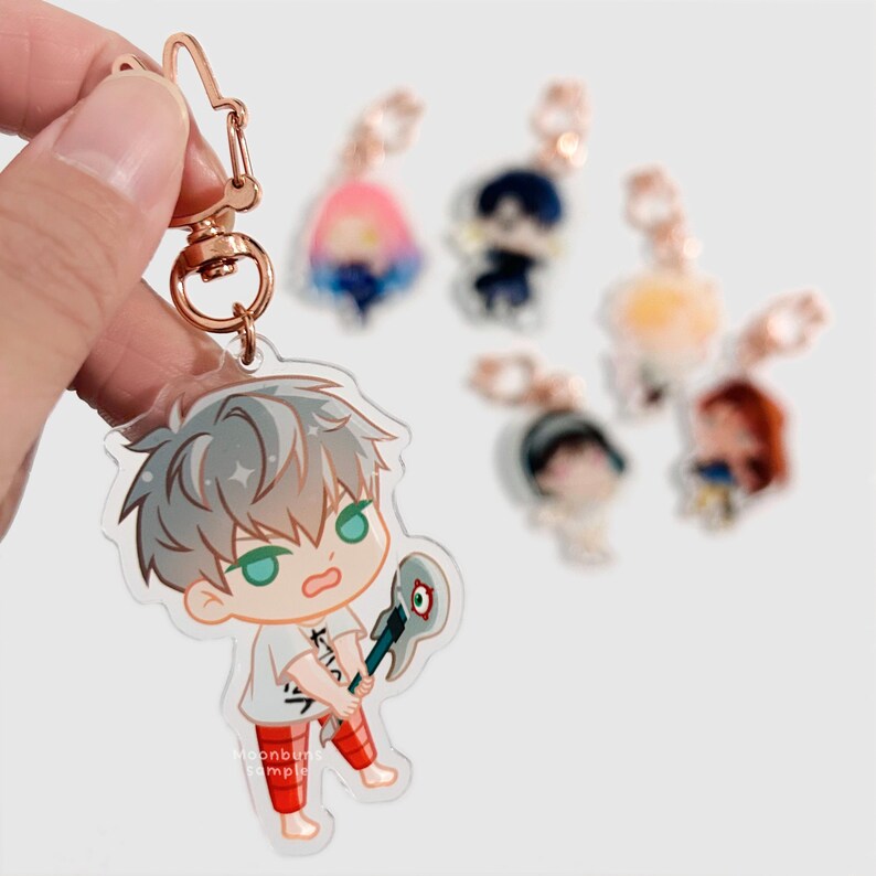 Alien Stage Acrylic Keychains, Ivan, Till, Mizi, Sua, Luka, Hyuna, by ...