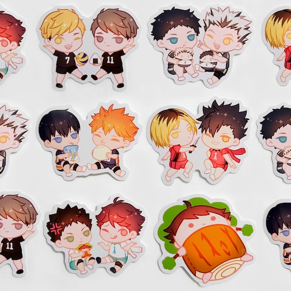 Haikyuu Stickers - Etsy