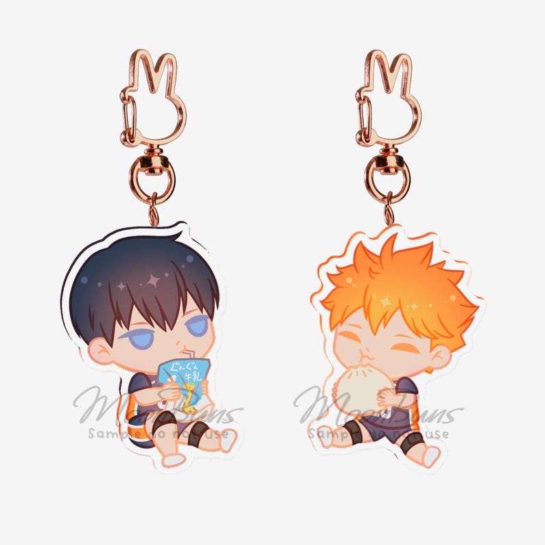 Haikyuu Acrylic Keychains Hinata Kageyama Kuroo Kenma Oikawa Iwaizumi ...