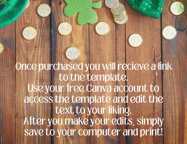 Leprechaun Letter, Printable St. Patricks Day, St. Paddys Day Printable ...