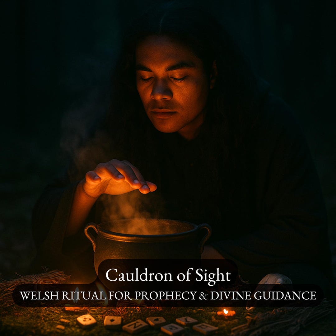 Cauldron Prophecy Spell – Welsh Rite of Vision, Truth & Divine Guidance ...