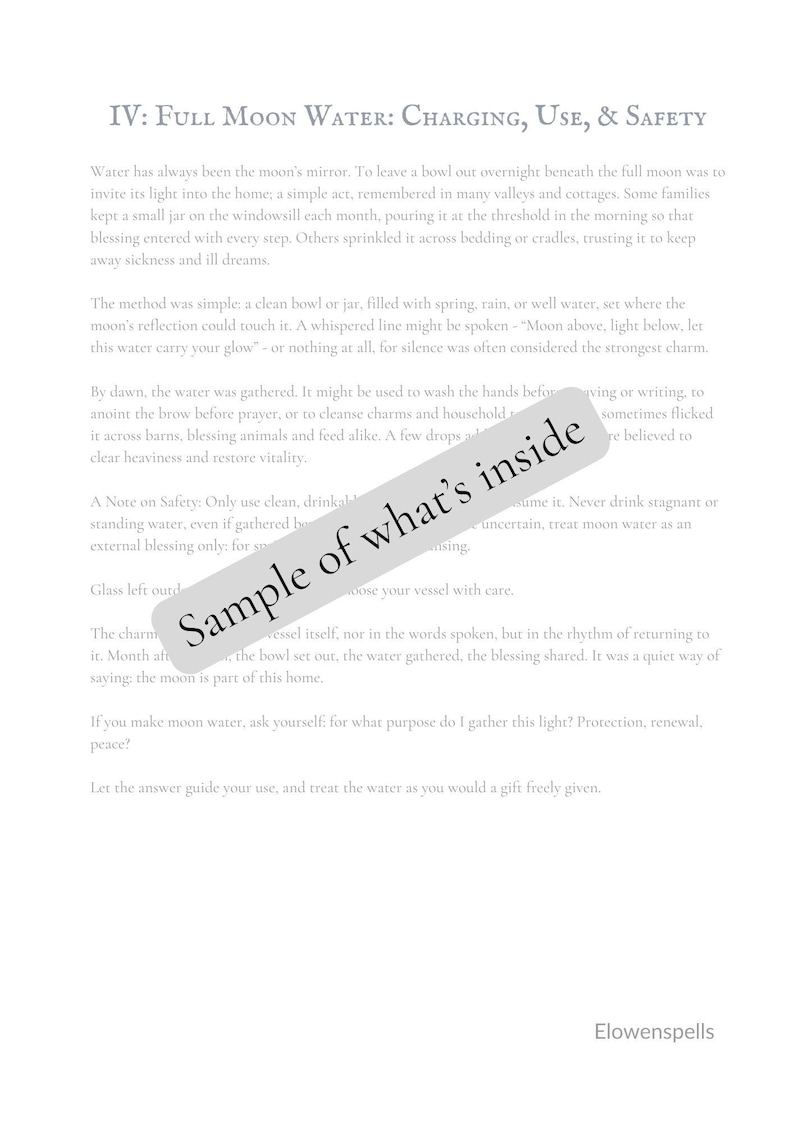 Celtic Lunar Practices Grimoire: Moon Magic, Phases & Rituals (62-page ...