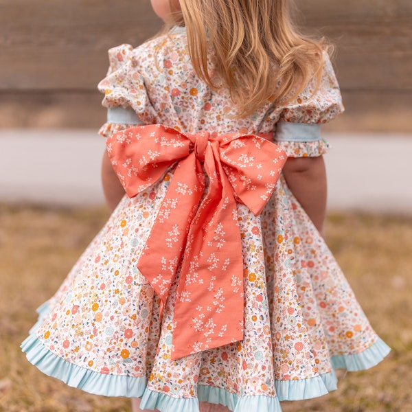 Handmade Girls Dress - Etsy