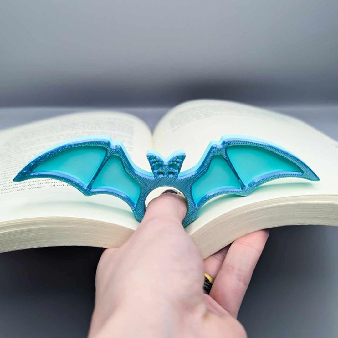 3D Printed Bookmark Page Holders, Bat/dragon Book Page Holders, Book ...