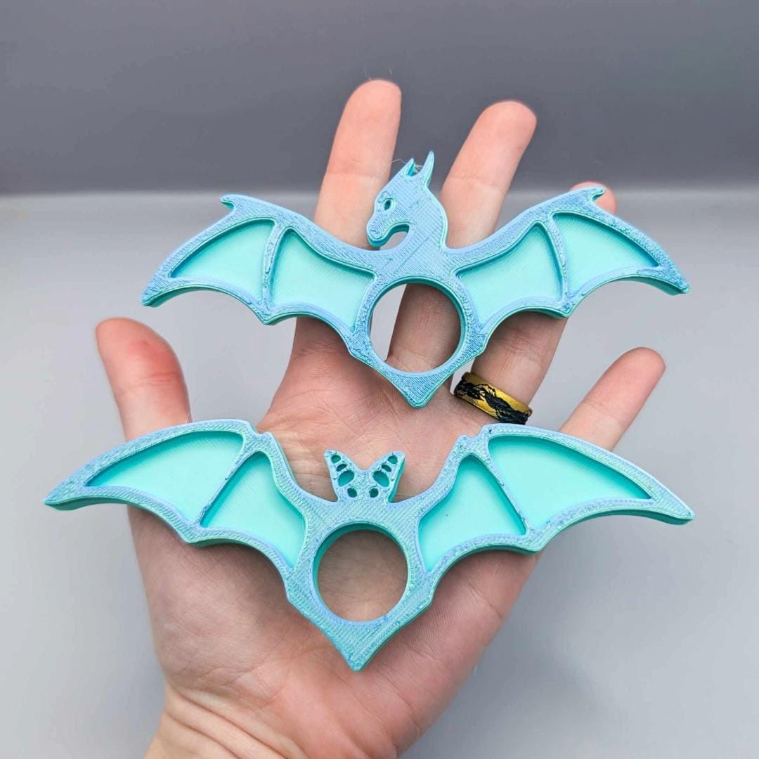3D Printed Bookmark Page Holders, Bat/dragon Book Page Holders, Book ...