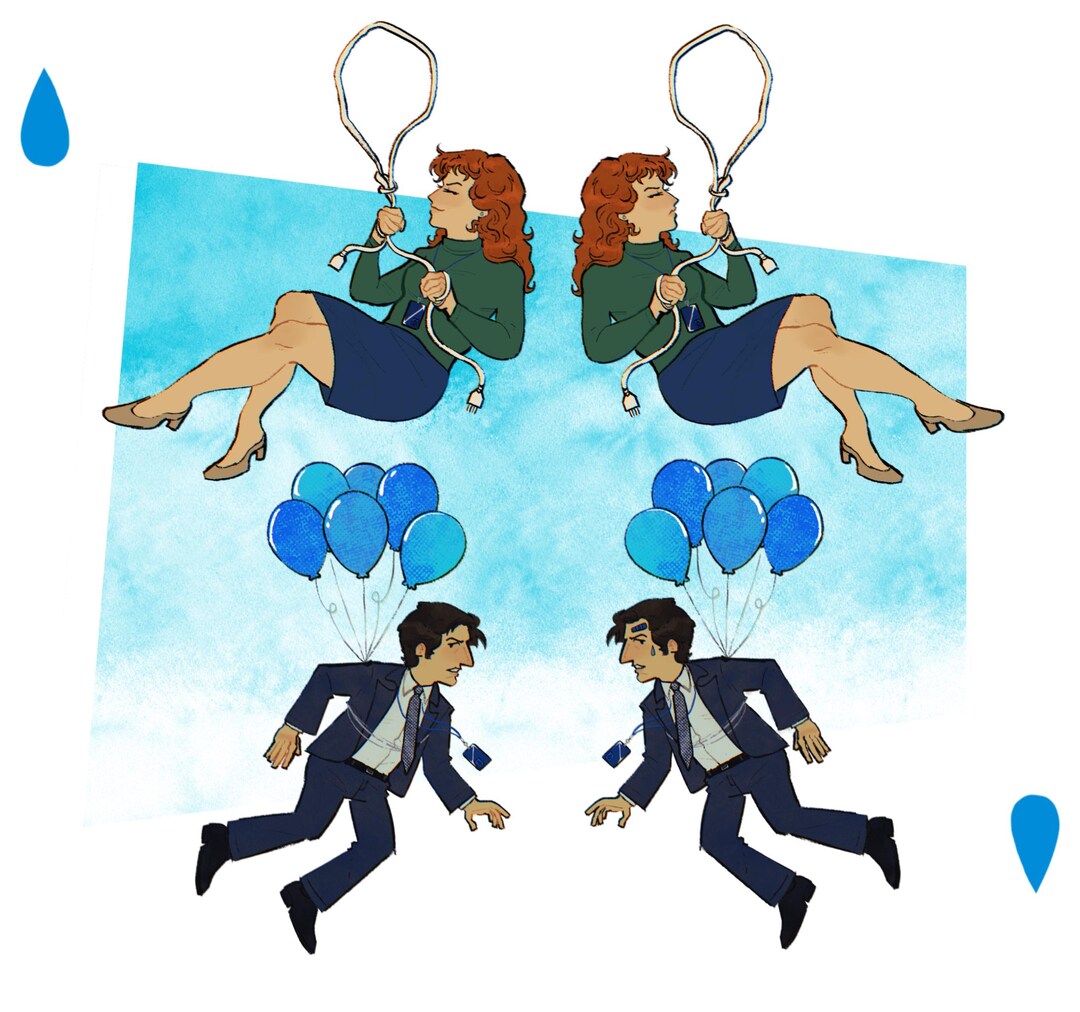 Severance Keychains - Mark Scout - Helly R - Etsy